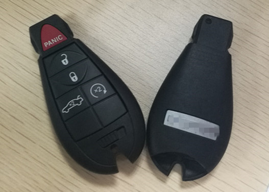 5 Button Dodge Ram Remote Key IYZ-C01C IC 2701A-C01C Battery Included